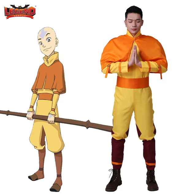 Aang From Avatar: The Last Airbender Costume Carbon Costume, 57% OFF