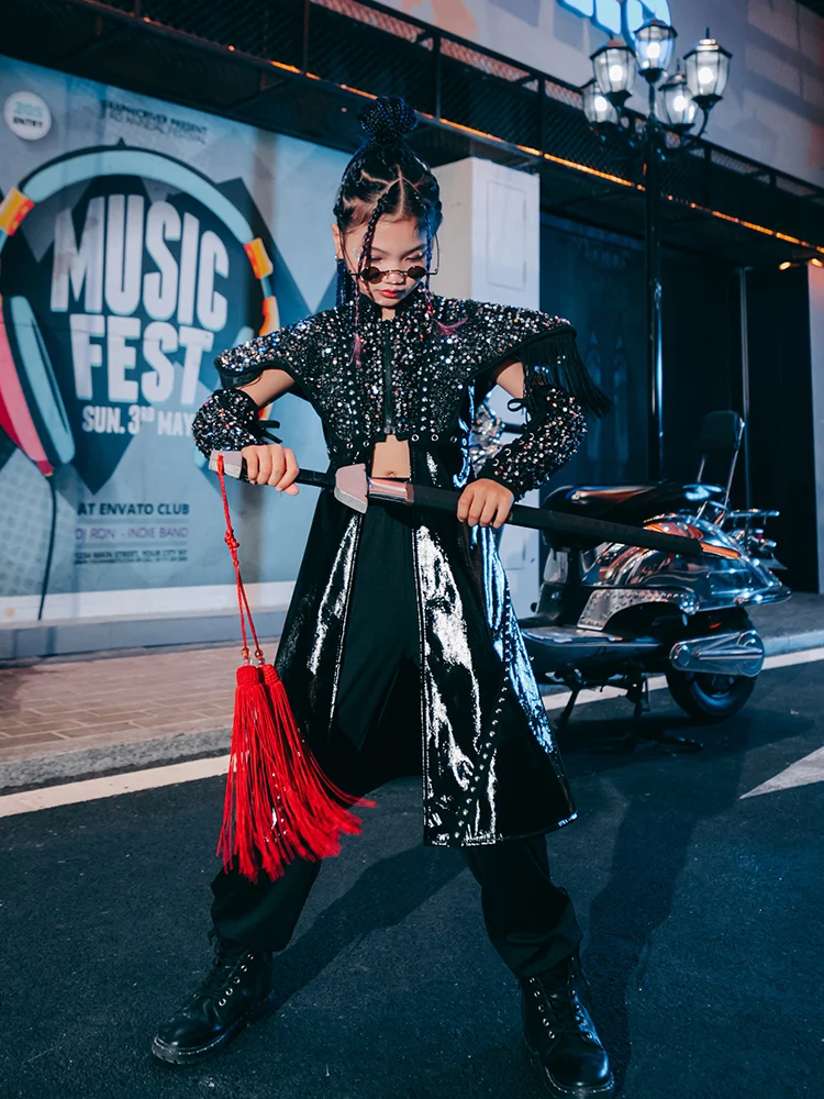 ZZL-Fashion-Girls-Catwalk-Performance-Clothes-K-pop-Stage-Outfits-4-Pcs ...