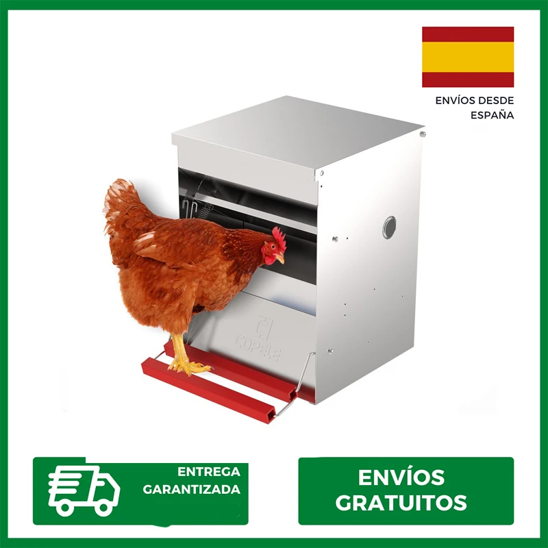 Automatic-chicken-feeder-Safeed-6-KILOS-poultry-feeder-chicken-Hopper ...