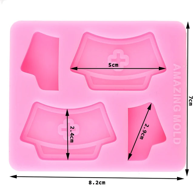 Fondant Nurse Hat Template