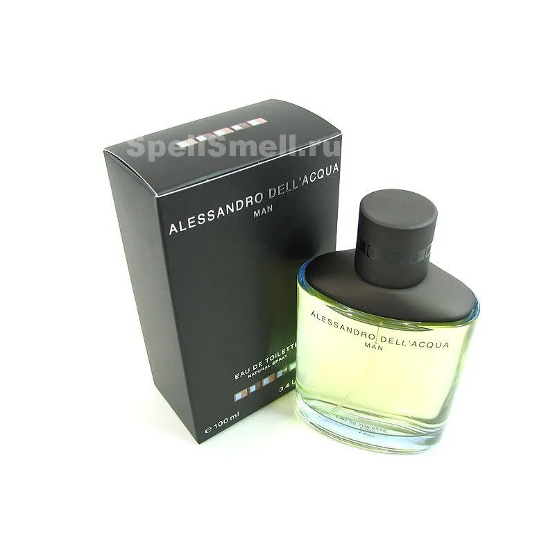 Alessandro Dell' Acqua MAN Eau De Toilette Edt 100ml, 04/22/2024
