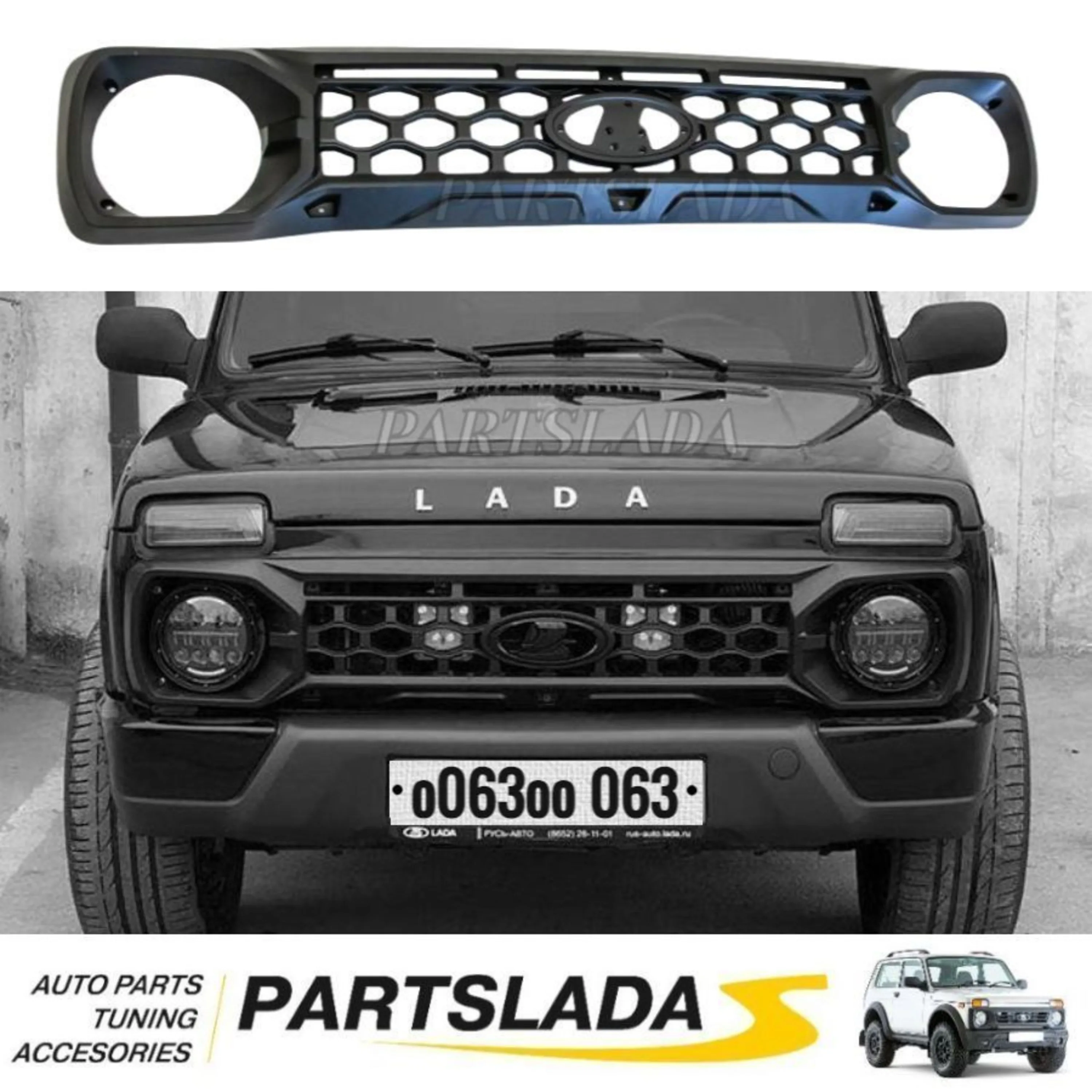 Radiator Grille Titan Lada Niva 4x4 urban - AliExpress 34