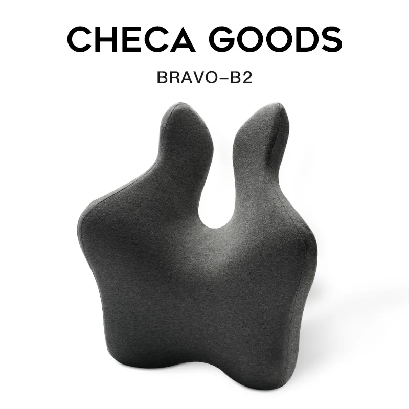 CHECA-GOODS-Back-cushion-memory-foam-car-seat-pillow-Lumbar-Support ...