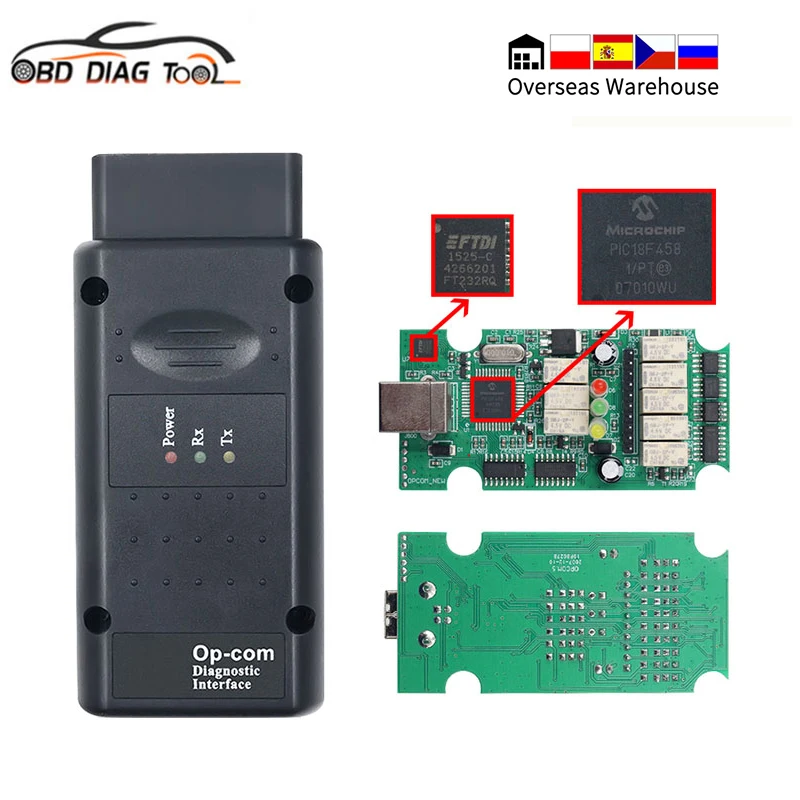 Online Update Opcom 2021 for Opel Car Code Reader Op-com V5 1.99/1.95/1 ...