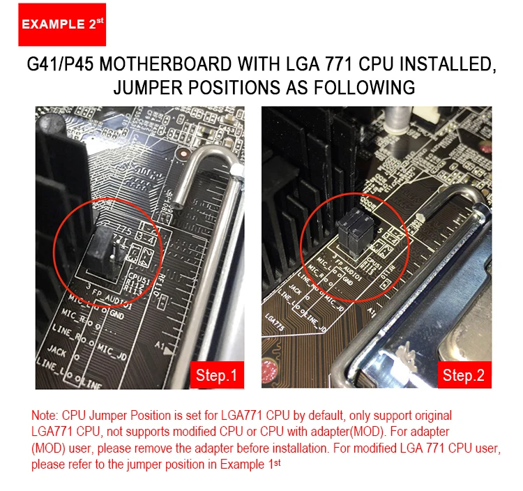 Intel P45 Chipset Mainboard