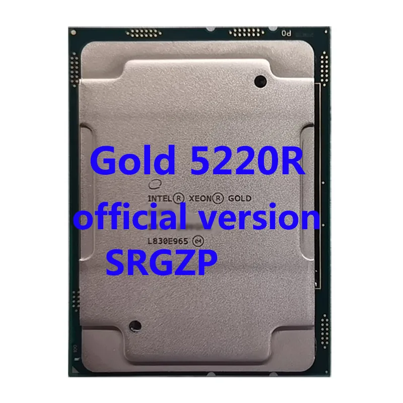 Intel procesador Intel Xeon Gold 5220R de 24 núcleos, caché de 35,75 MB ...
