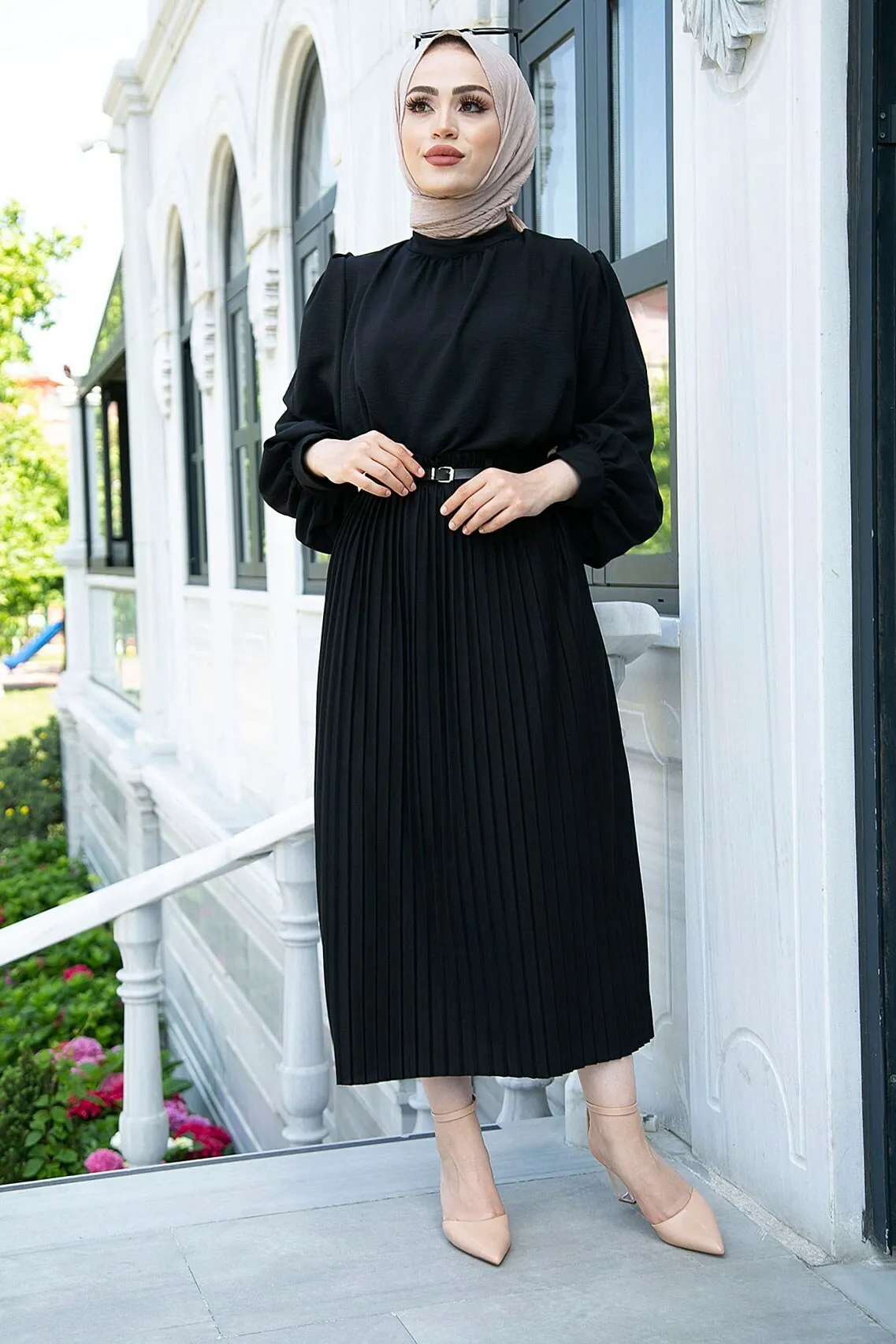 TUGBA-falda-negra-musulmana-islami-para-mujer-vestido-turco-musulm-n-a ...