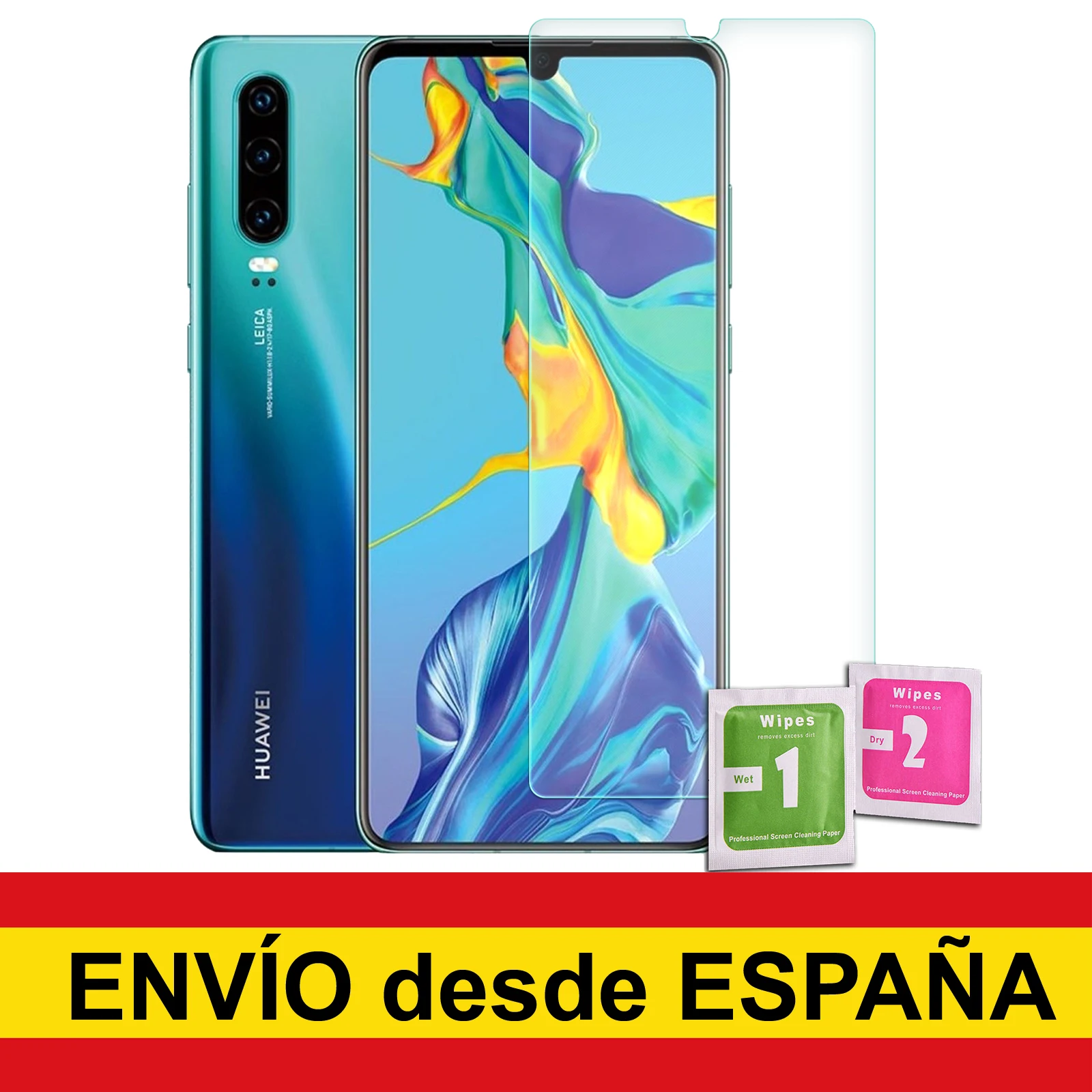 Protetor de tela de vidro temperado para huawei p8/p9/p10/p20/p30/lite/pro/nova 5t/p40 lite ...