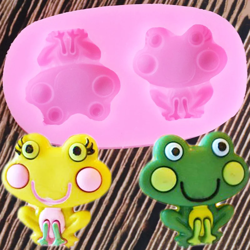 Frogs-Silicone-Chocolate-Mold-Sugarcraft-DIY-Party-Fondant-Cupcake ...