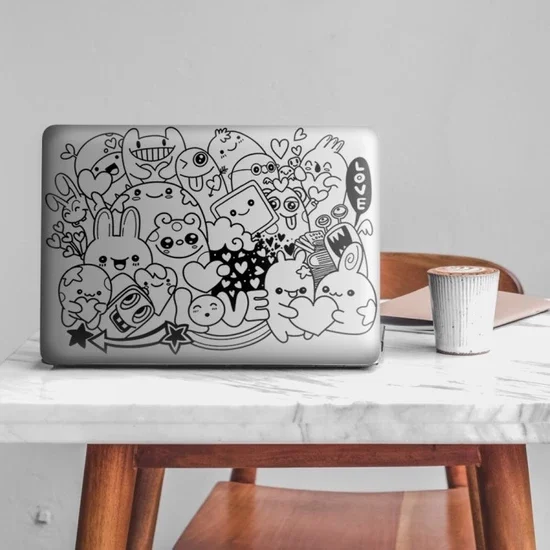 Laptop Sticker Customization Universal Label Vinyl Label Skin Cover ...