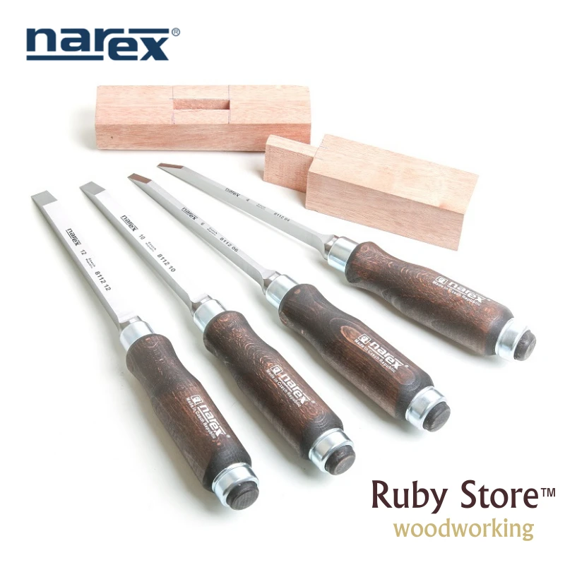 Set-of-4pcs-Mortise-Chisels-Narex-Model-8363-00-4mm-6mm-10mm-12mm-In-a ...
