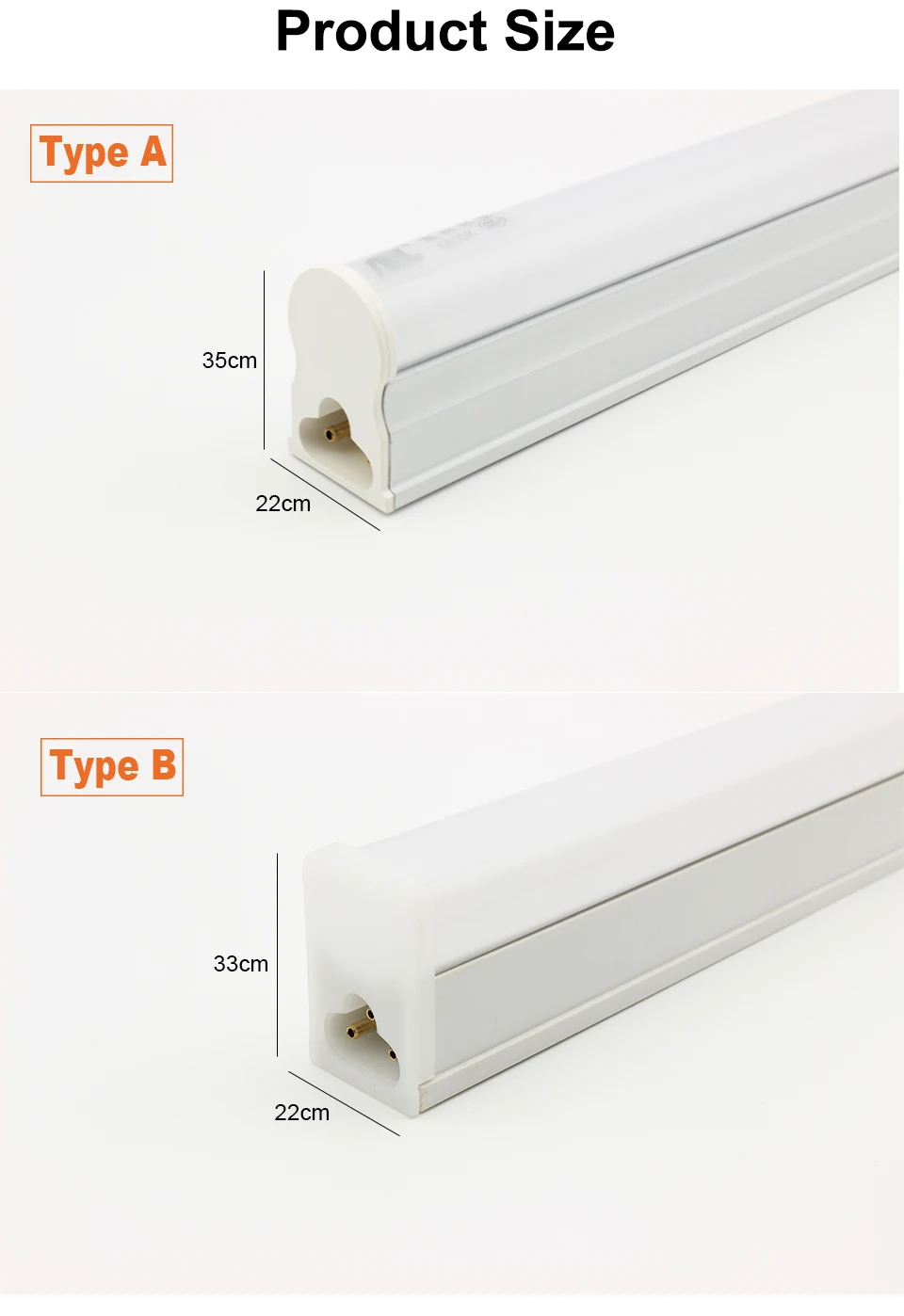 AMPOULE LED,T5-30CM-5W 4PSC-Cool White 6500K--Lampe led à tube t5, 30cm ...