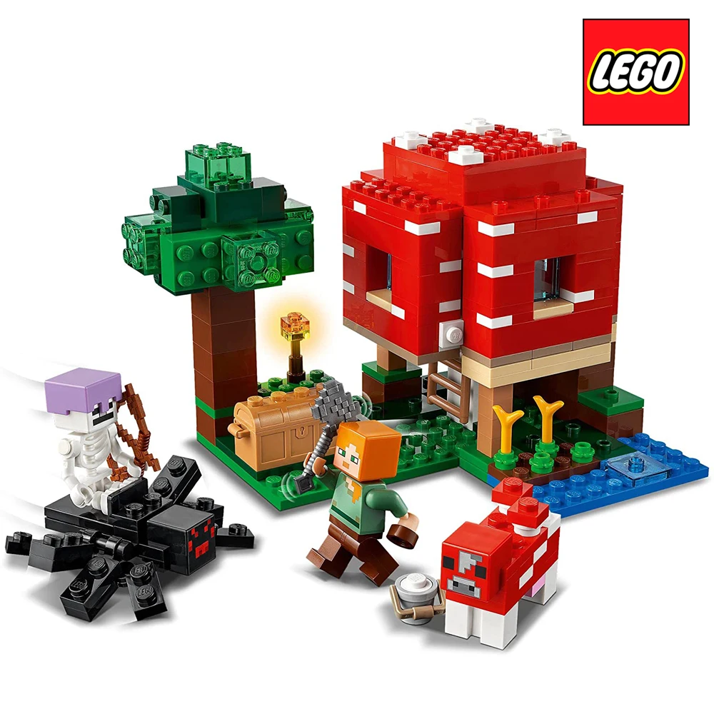 Lego Minecraft Spider Jockey