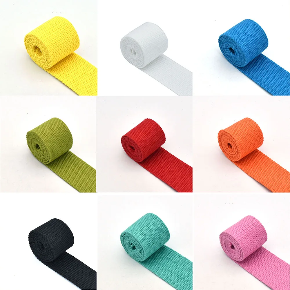 1.5“cotton Webbing Heavy Duty Bag Handles Key Fob Webbing For Purse Bag ...