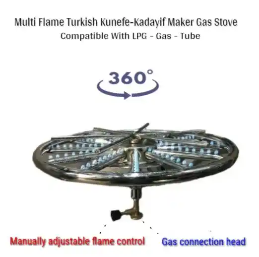 Kunafa Konafa Kanafeh Kunafah Kunefe Machine Single Big Size 3x Burner ...