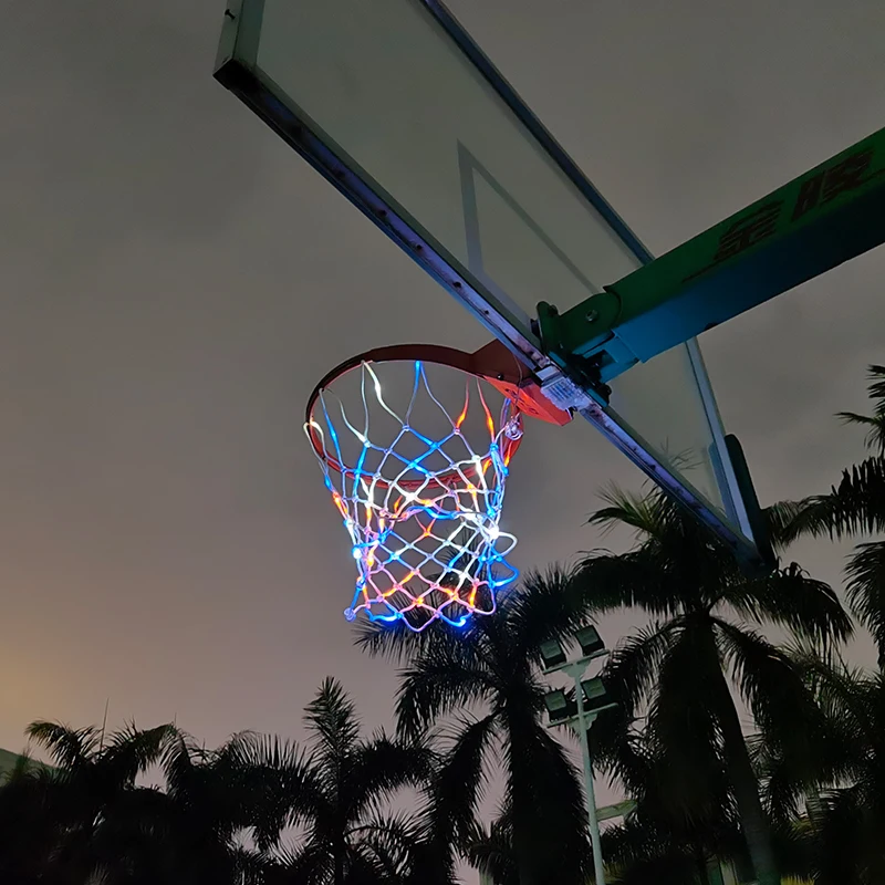 Basketball Hoop Chandelier Light Up Basketball Hoop @ SharperImage.com