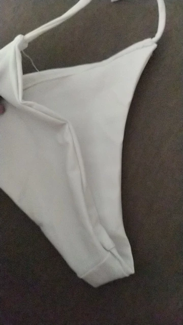 Summer Sexy Solid Mirco Bikini Sets Women Tie Side G-String Thong ...