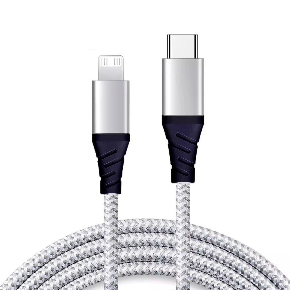 Usb-cable-type-c-to-lightning-COMPATIBLE-cable-iphone-12-usb-c-nylon ...