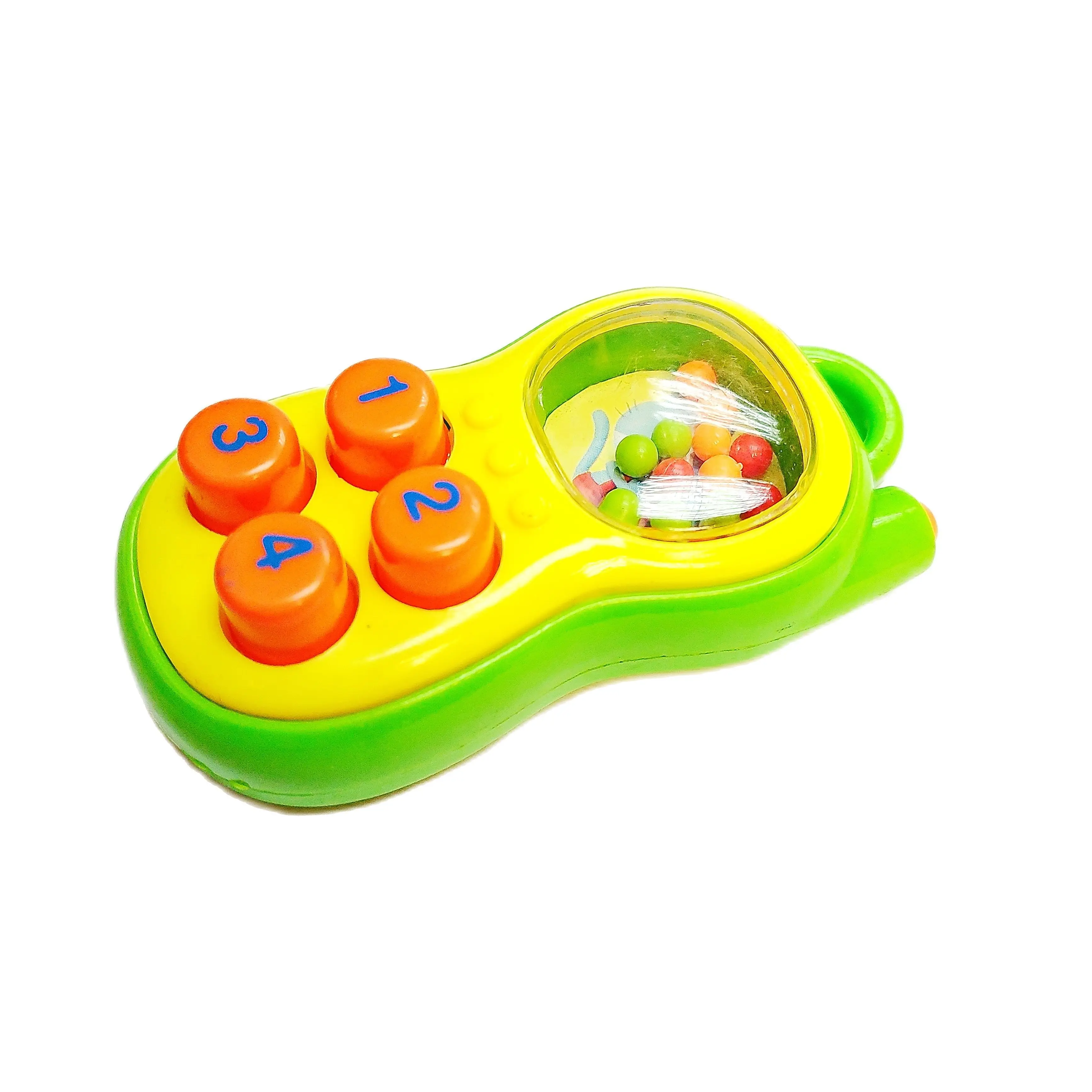 Interactive-Phone-Shape-Push-Button-with-Sound-for-Baby-Infant-Handbell ...