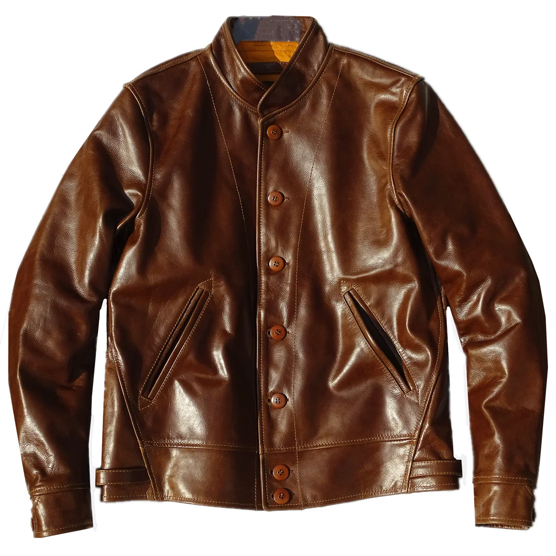 Levi's Einstein Menlo Cossack Jacket Menlo Cossack Leather Jacket