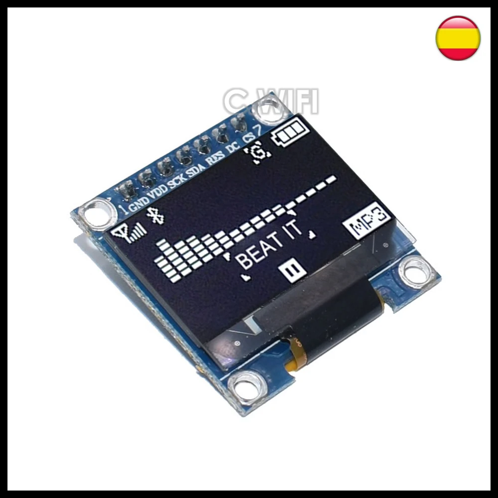 Oled 0 96 128x64 Spi I2c Arduino One Mega Raspberry 51 Stm32 Msp430