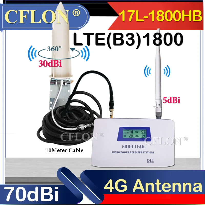 2021-New-1800Mhz-LTE-GSM-4G-Cellular-Amplifier-DCS-LTE-B3-1800-4G ...