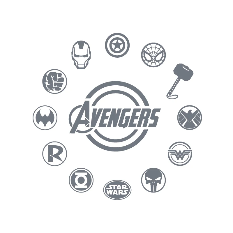 Marvel Heroes Symbols