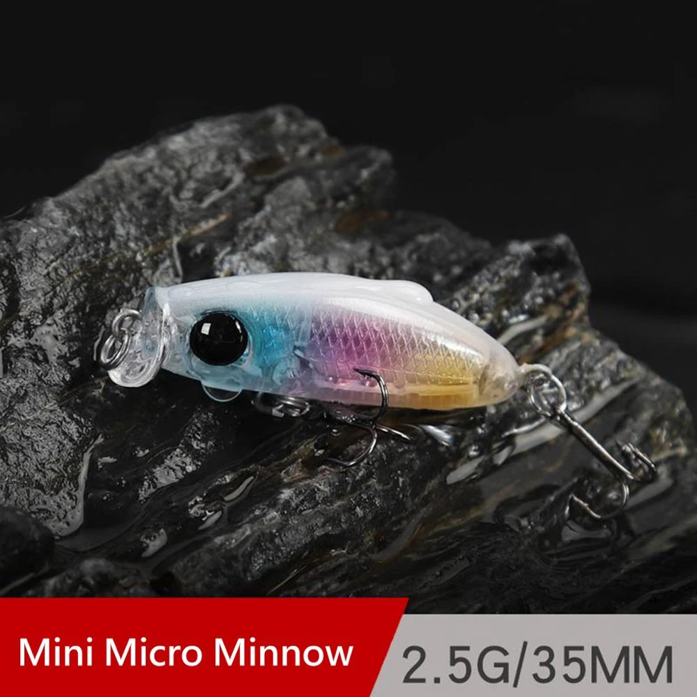 Mini Minnow Trout Fishing Lure | Micro Trout Fishing Lure | Fishing ...
