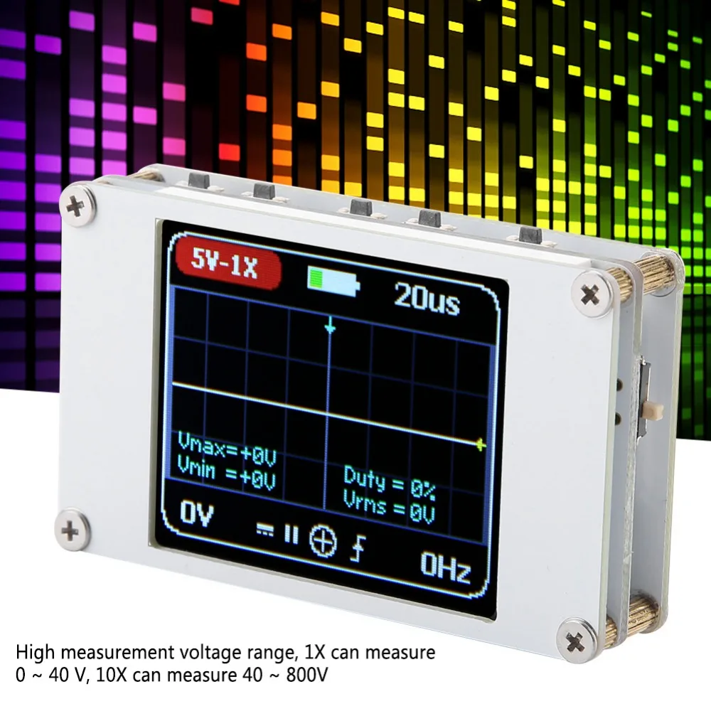 DSO188 Handheld Mini Pocket Portable Ultra Small Digital Oscilloscope ...