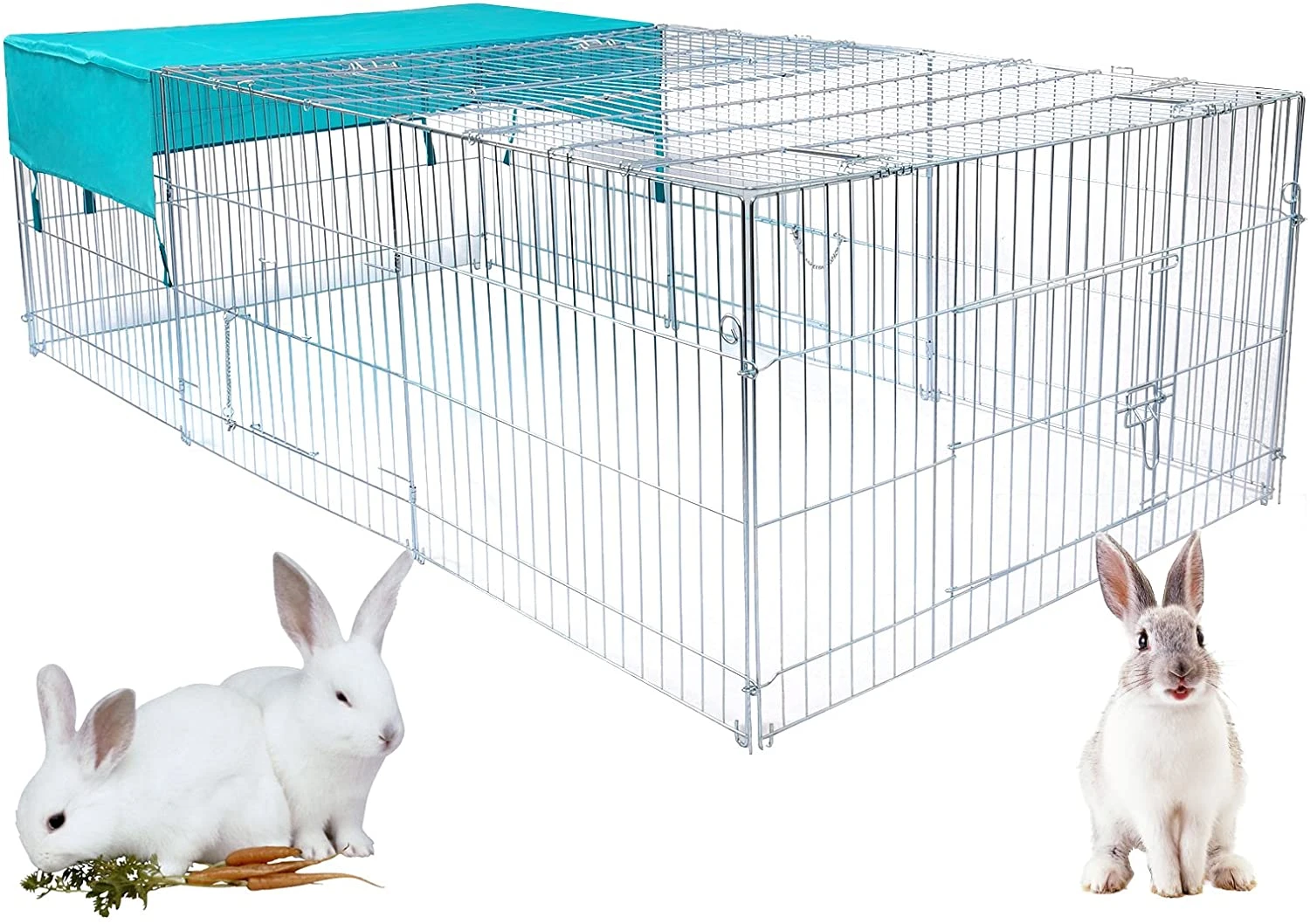 Rabbit Enclosure Cage Hamster Squirrel Duck Chicken Coop Small Animals ...