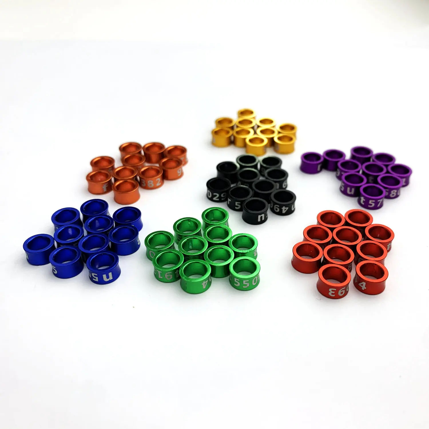 4.7mm Lovebirds Rings Aluminium Closed-loop Bird Leg Bands - Bird ...