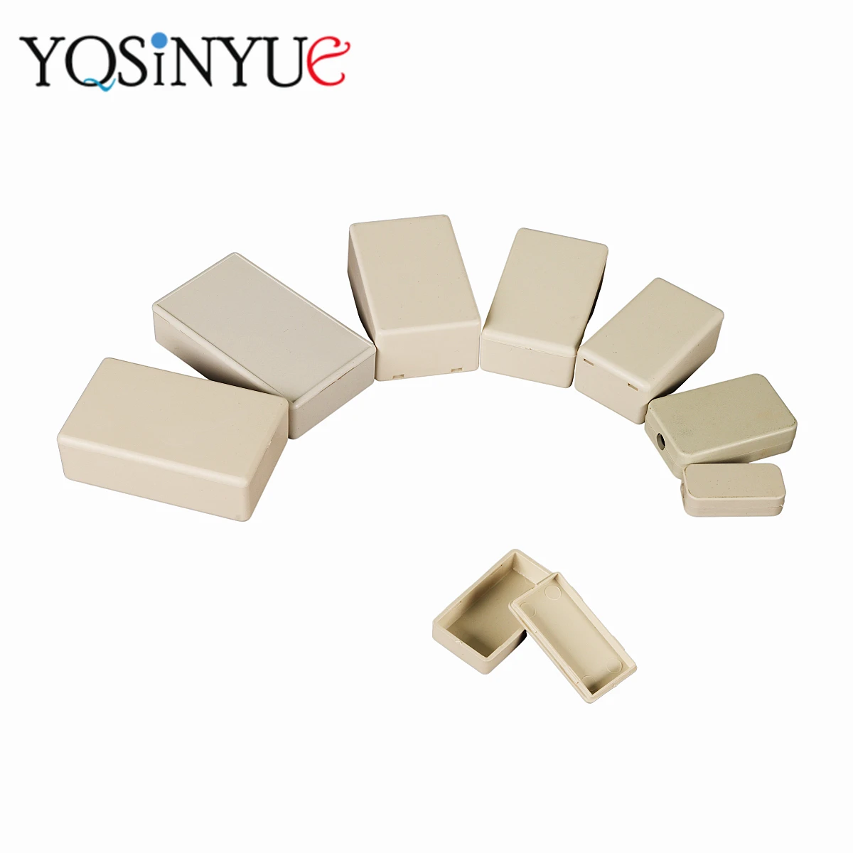 2PCS-Waterproof-White-DIY-Housing-Instrument-Case-Plastic-Project-Box ...