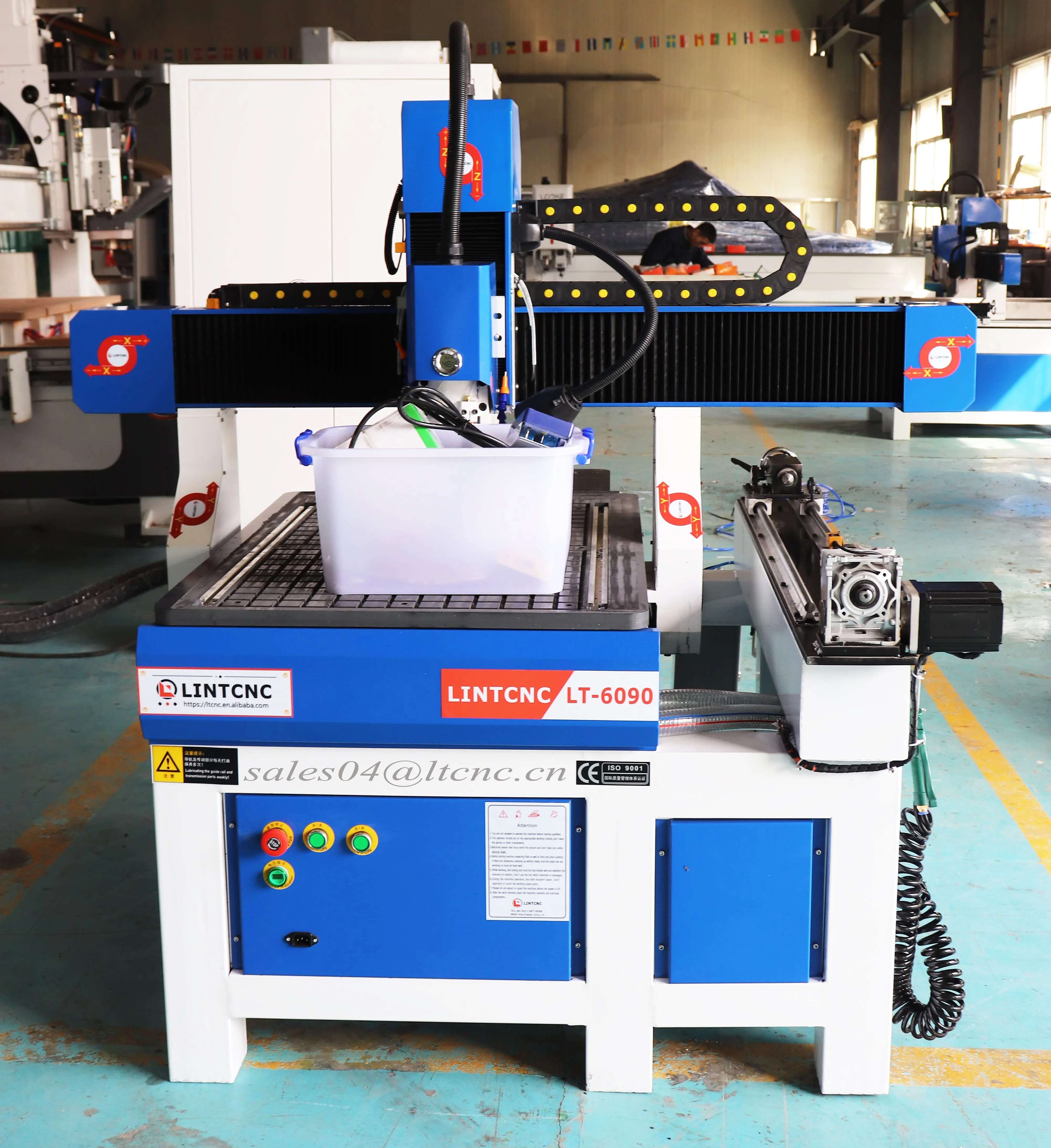 4axis 3d 600*900mm Milling Cutting Cnc Metal Wood Carving Machine Cnc ...