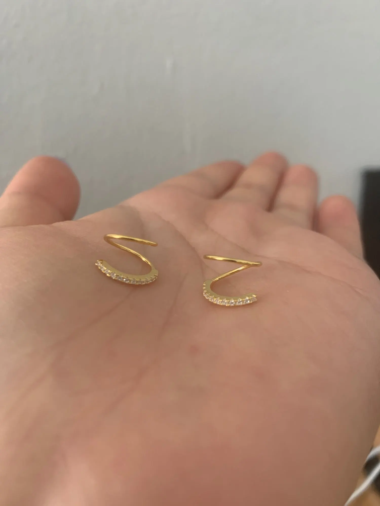 Faux Double Hoops | Dagiba Jewelry