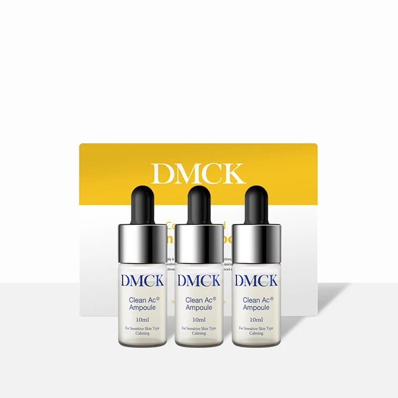 Esencia para el rostro [3*10ml] limpio Ac ampolla DMCK Corea cosmético cuidado de la piel ...