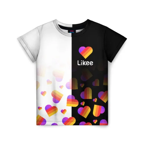 Children's T-shirt 3d Likee - T-shirts - AliExpress