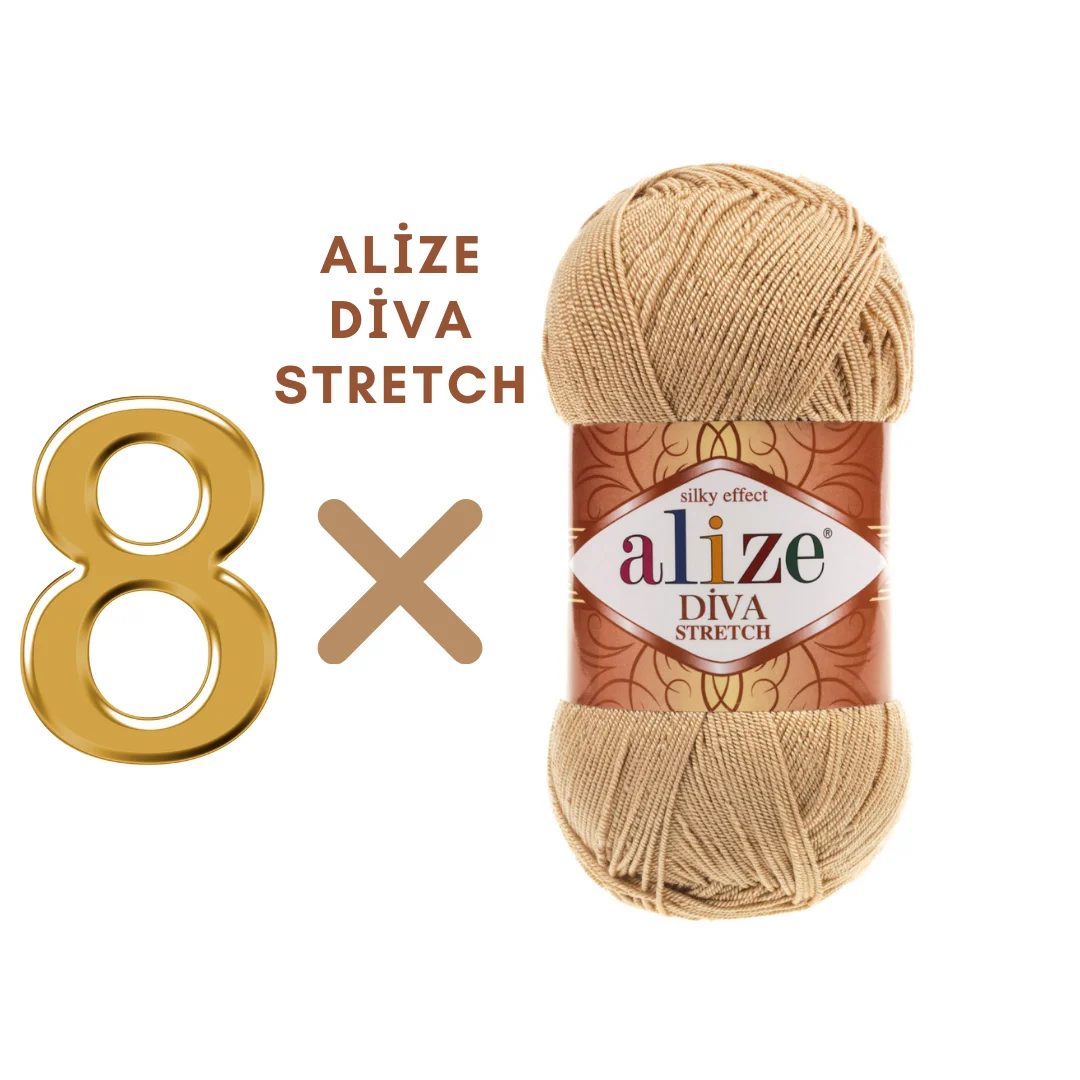 Alize Diva Stretch Yarn Bikini Elastic Swimsuit Lingerie DIY Crochet ...