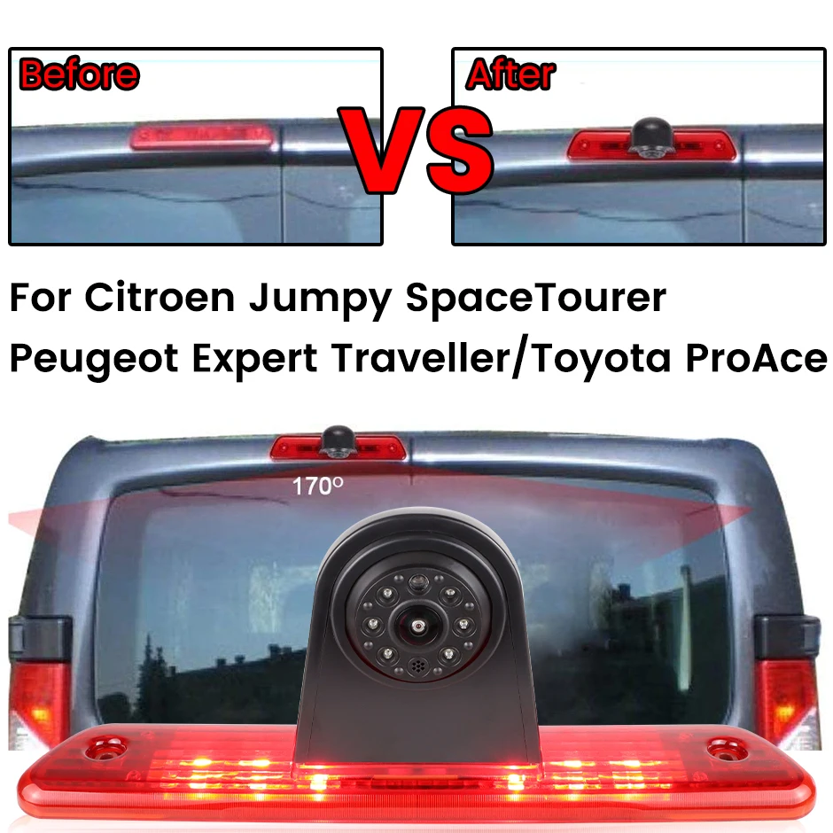 Backup Camera for Fiat Scudo Citroen Jumpy Peugeot Expert Toyota Proace ...