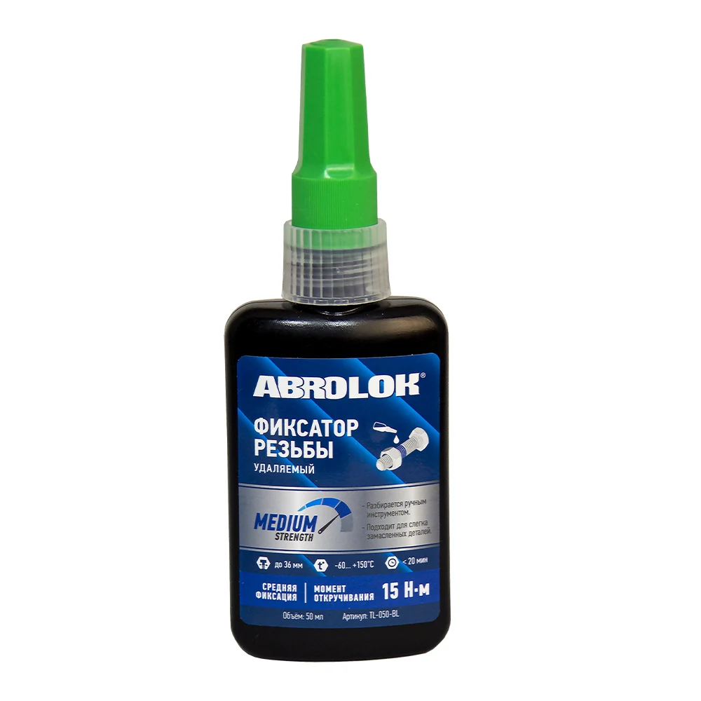 Thread Lock Blue (removable) Abro Masters 50 Ml Tl-050-bl Car Products ...