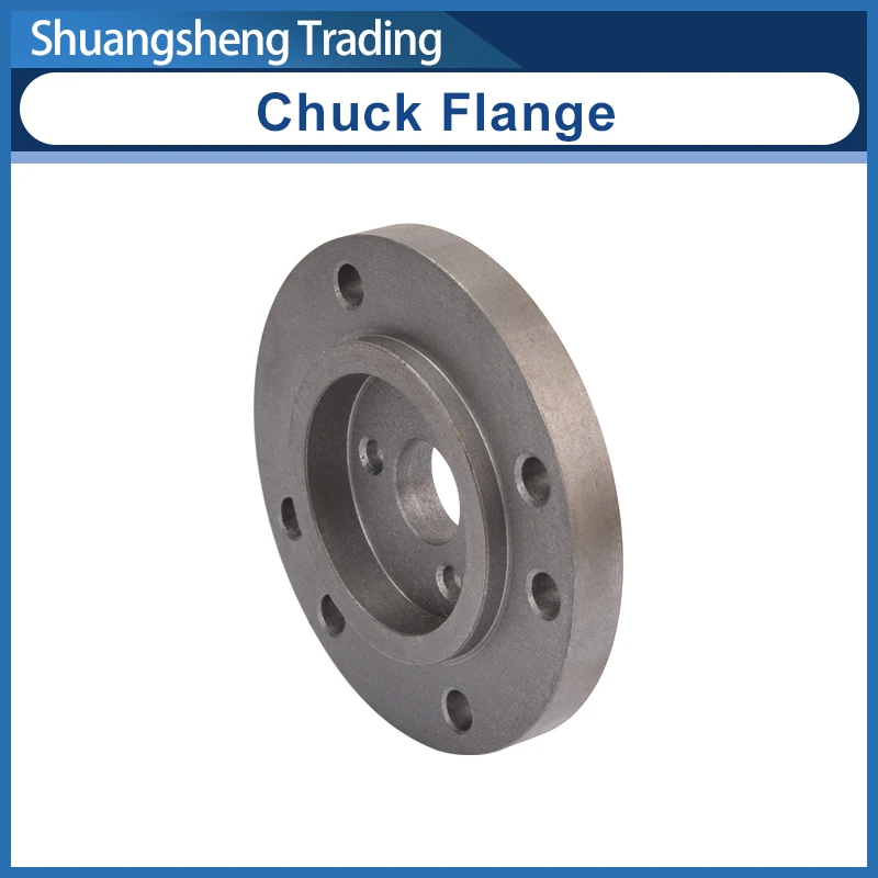 3-Jaw Chuck Flange For SIEG C1-045 Grizzly M1015 G0937 SOGI M1-150 MS ...
