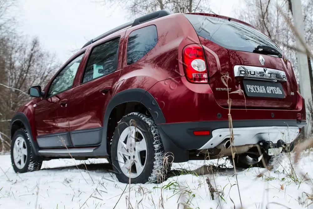 Pad rear bumper (aerodynamic body kit) Renault Duster|Spoilers & Wings ...