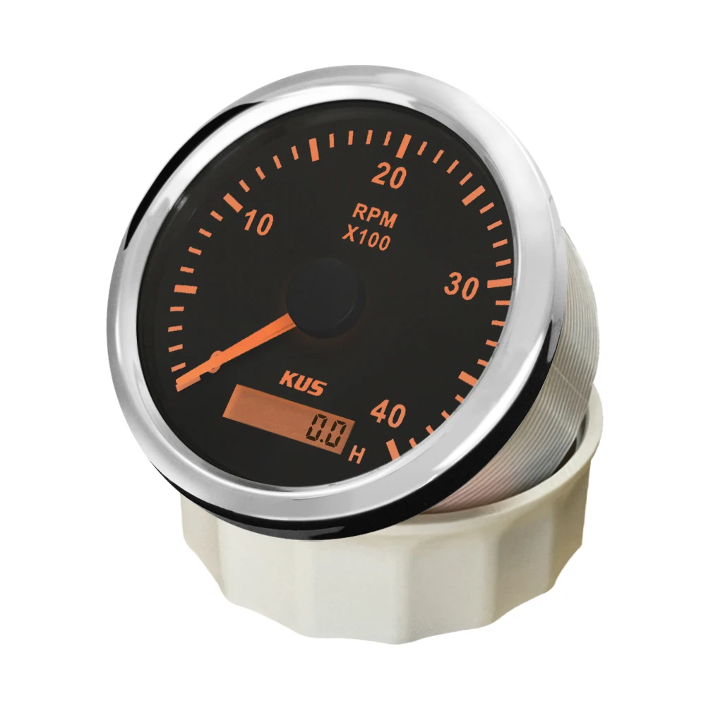 KUS-85mm-Waterproof-Tachometer-RPM-Gauge-0-3000RPM-0-4000RPM-0-6000RPM ...