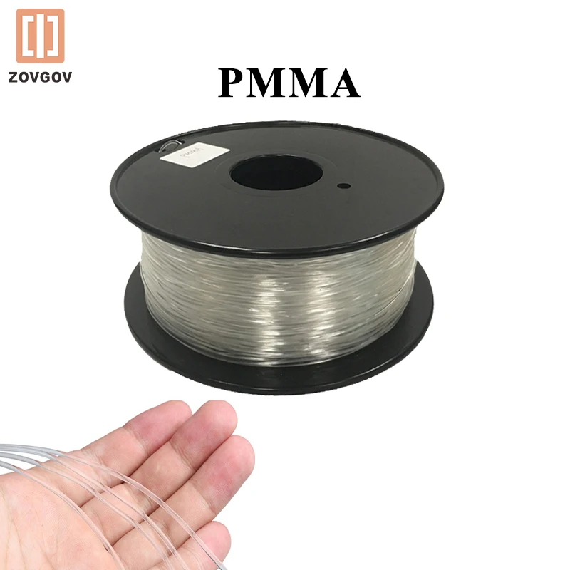 PMMA Filament Acrylic ZOVGOV 3d Printer 1KG Printing High, 52% OFF