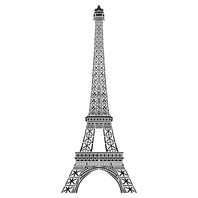 Eiffel Tower Stencil