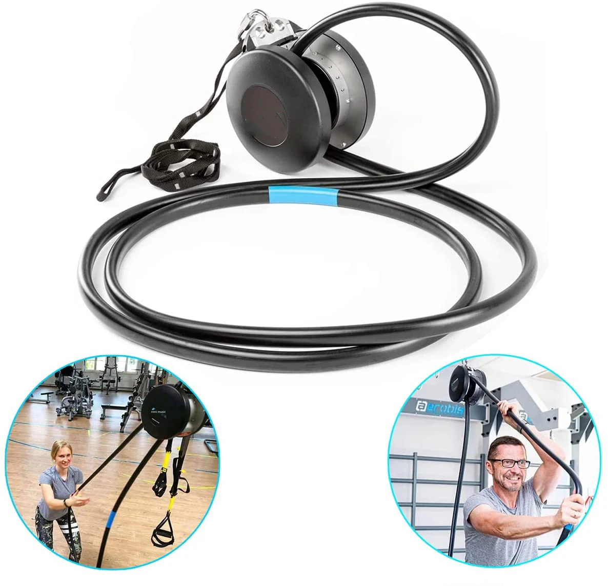 ZJFIT-Endless-Rope-Trainer-Hanging-Pull-Rope-Abdominal-Aerobic-Trainer ...