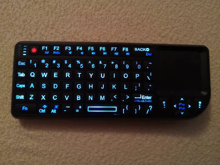 Mini Handheld 2.4G RF wireless Keyboard