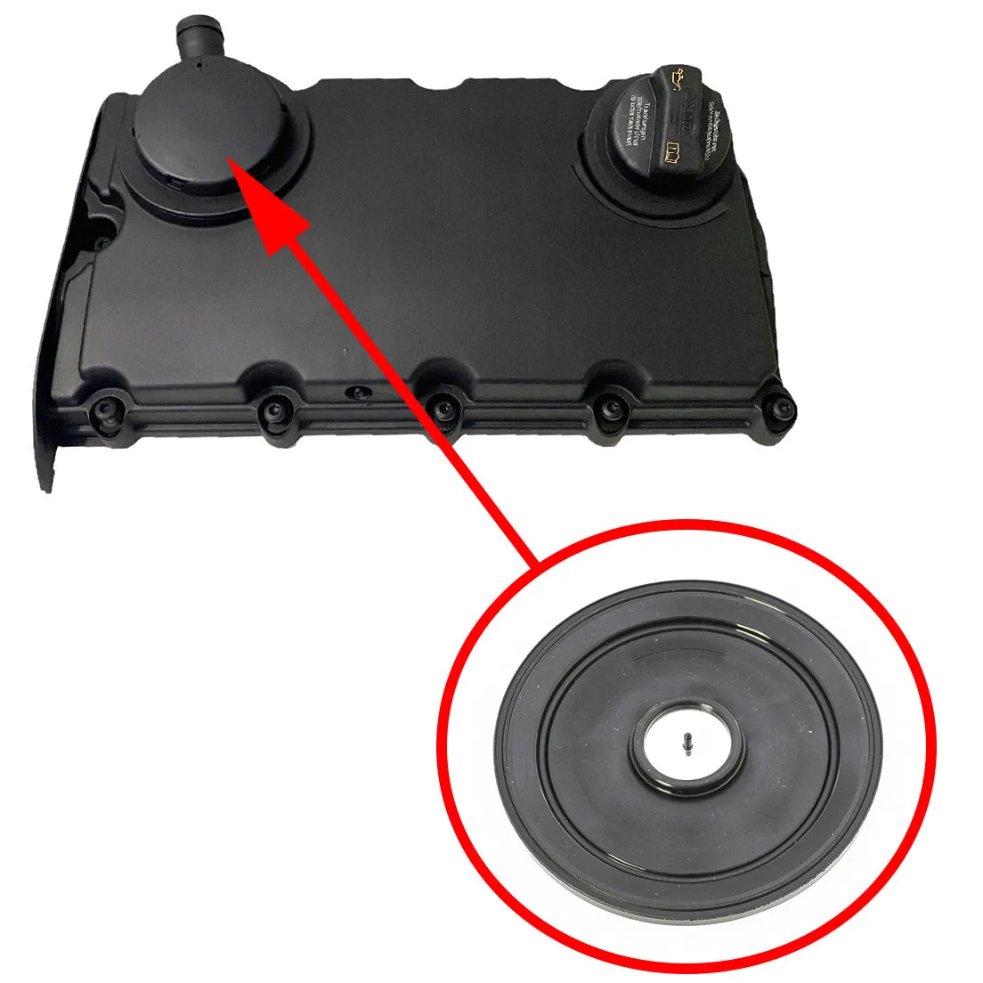 Valve cover membrane VAG 1.9 TDI 03g103469h, 03g103475f