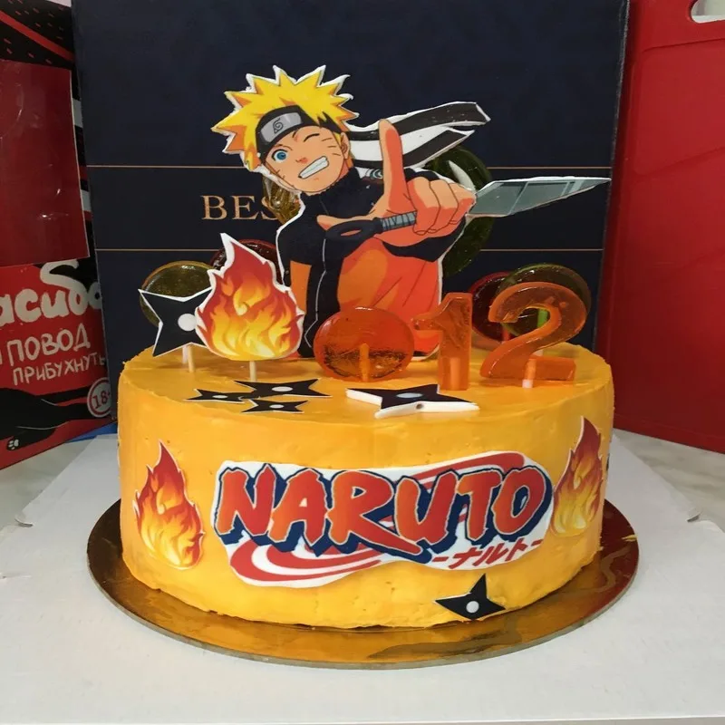 Naruto Shippuden Birthday Cakes