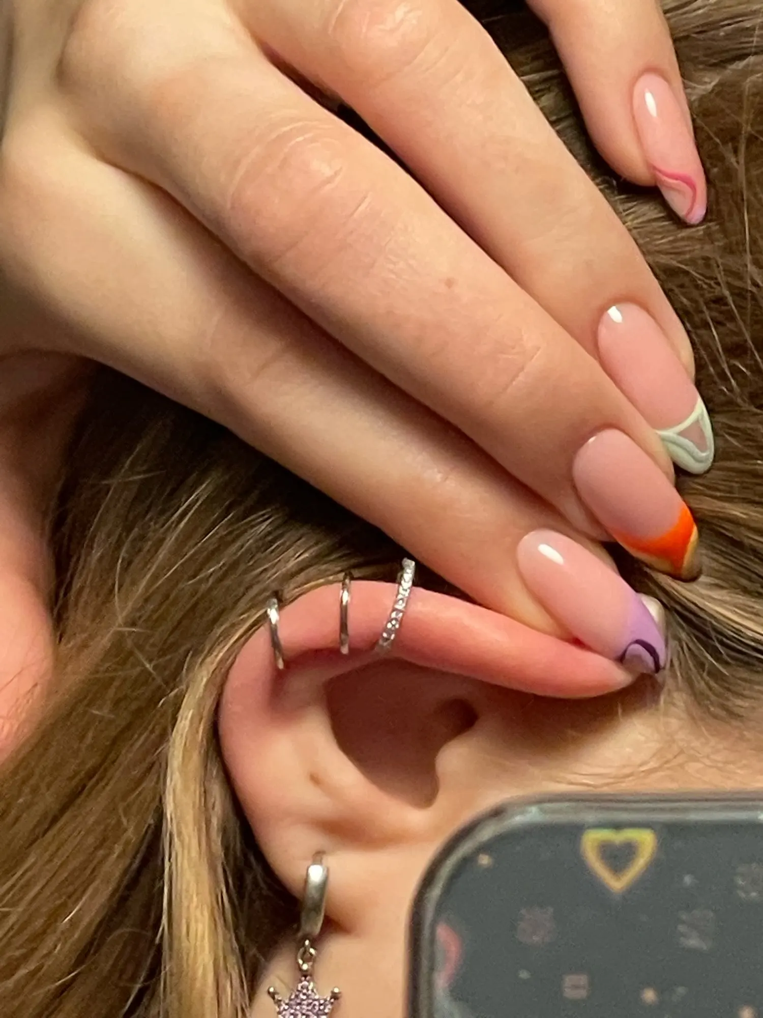 Aurora Tripe Ear Cuffs | Dagiba Jewelry