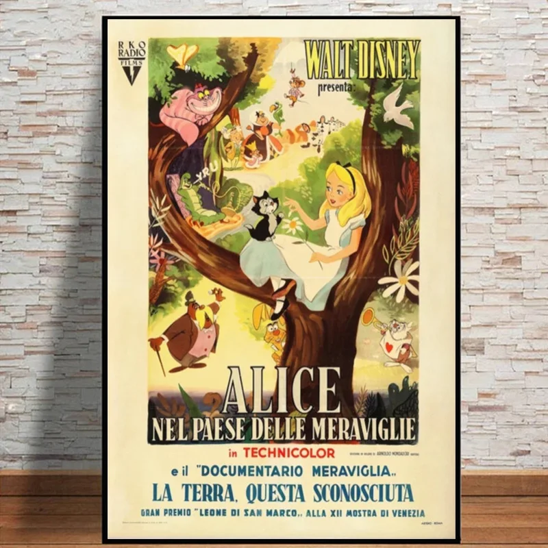 Disney Alice In Wonderland Poster